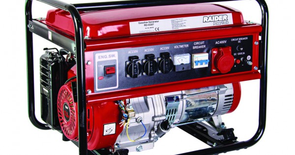 Генератор за ток бензинов 5kW 230V & 380V RAIDER RD-GG07
